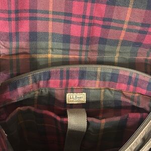 L.L. Bean | Bags | Ll Bean Brown And Green Mens Messenger Bag | Poshmark